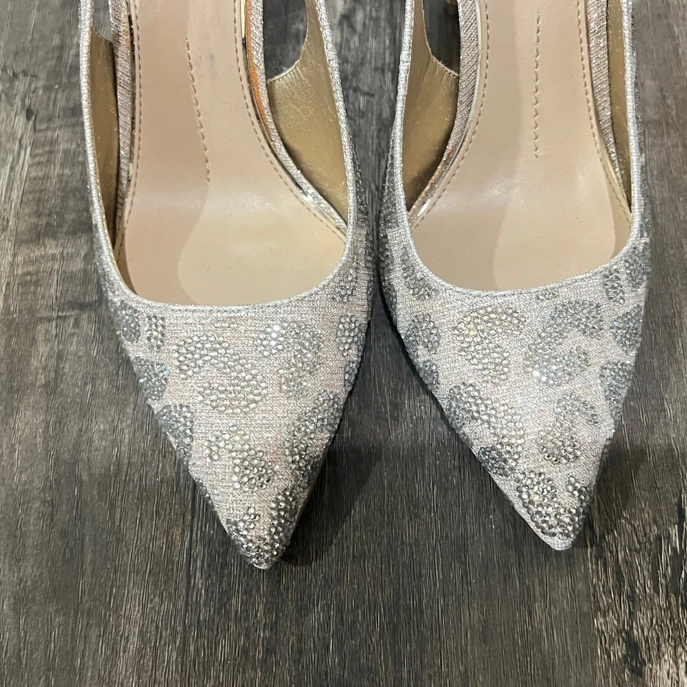 Gianni Bini | Shoes | Final Price Gianni Bini Rhinestone Cheetah Heels ...